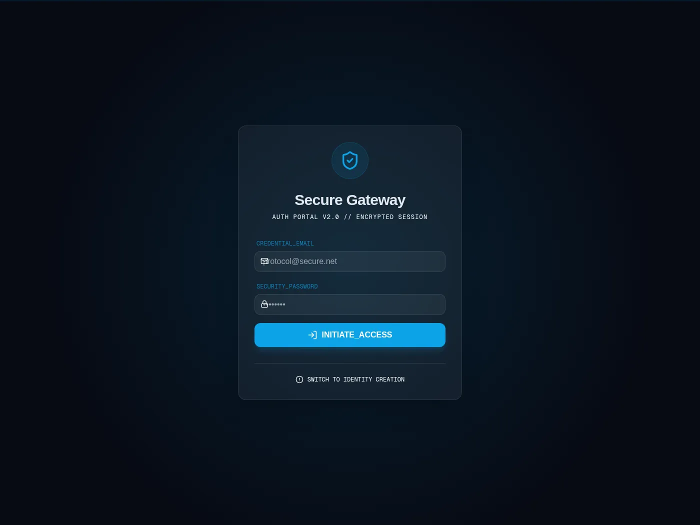 Secure Auth Portal
