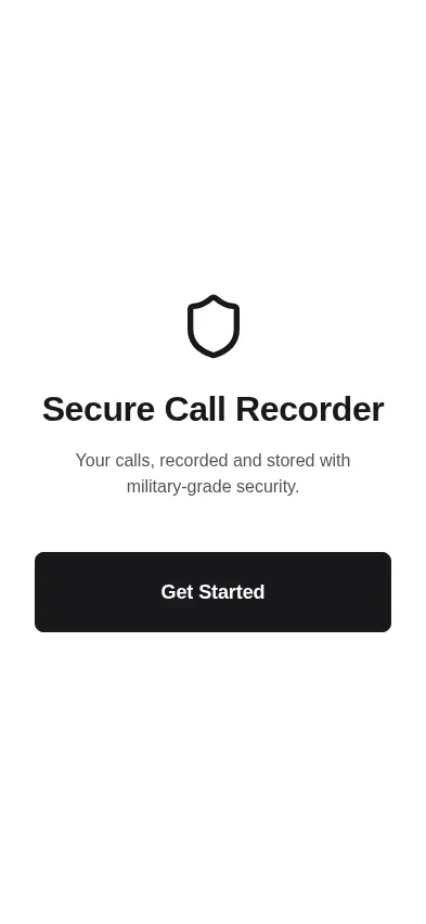 Secure Call Recorder