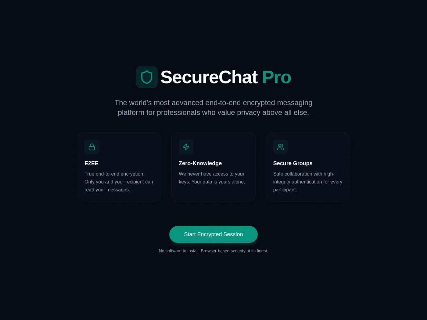 SecureChat Pro