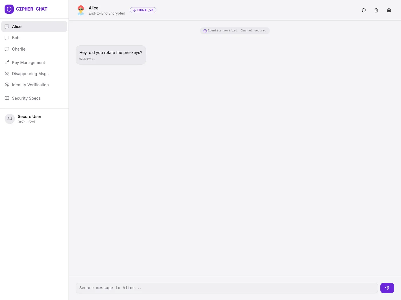 CipherChat Desktop