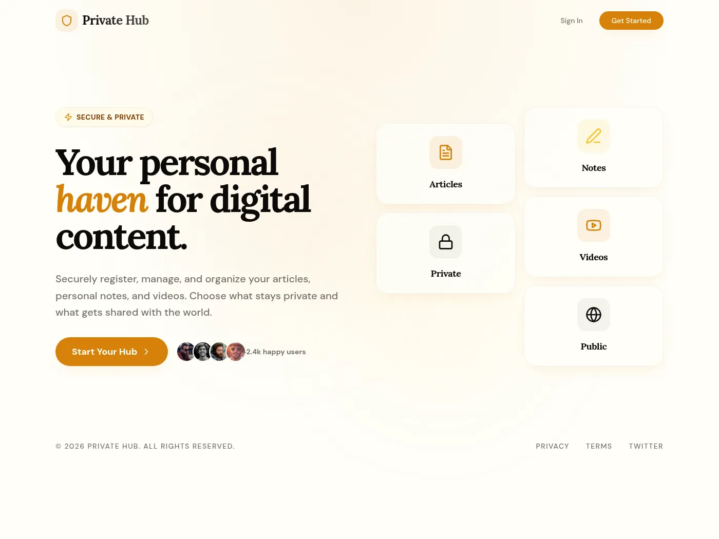 Private Hub