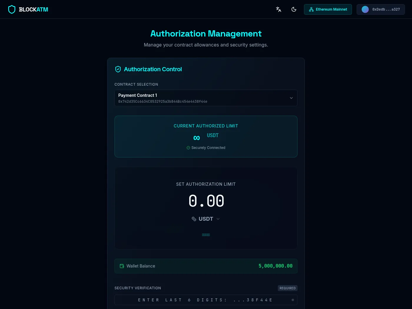 SecureDark Dashboard