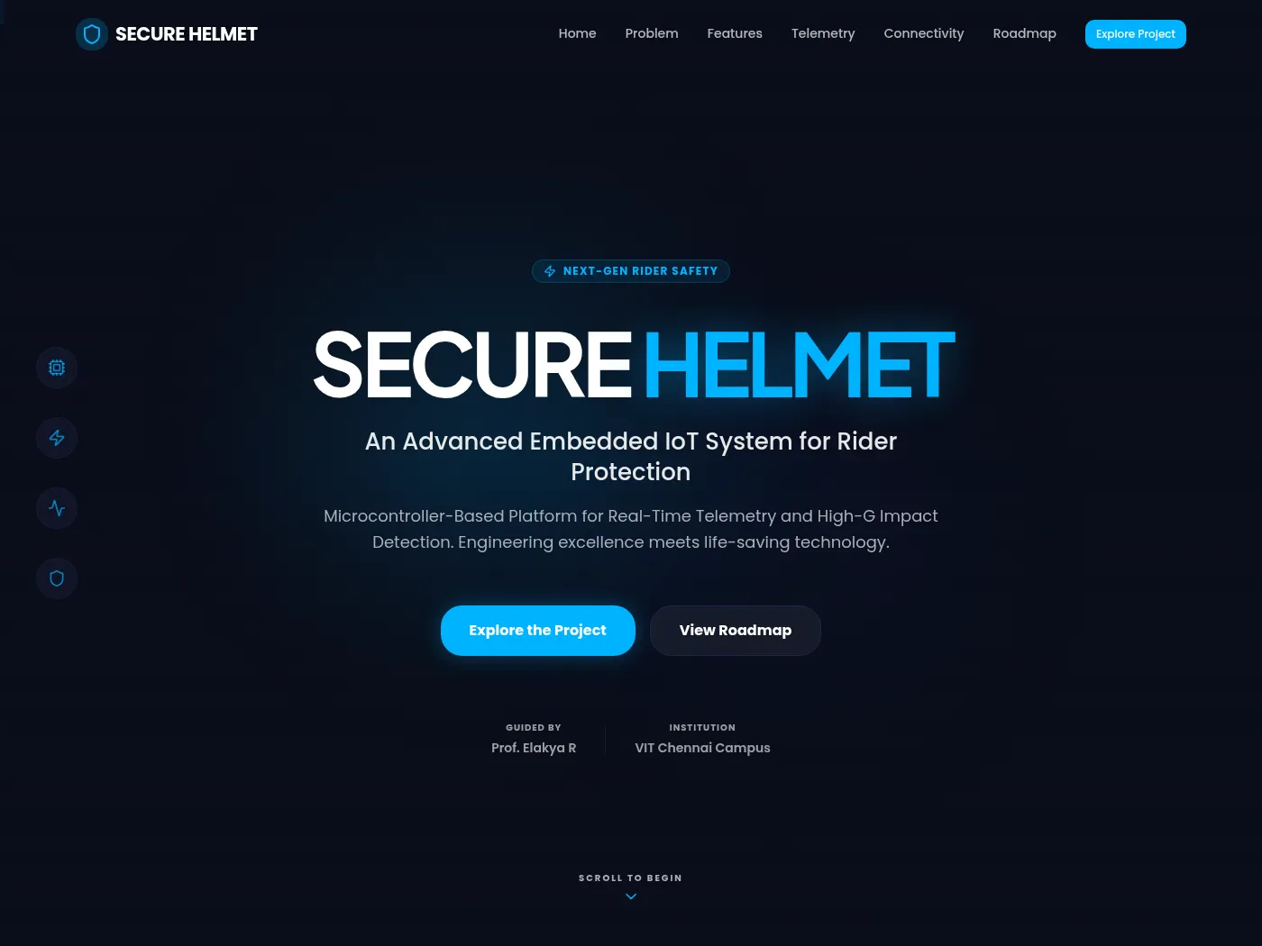 Secure Helmet Web Presentation