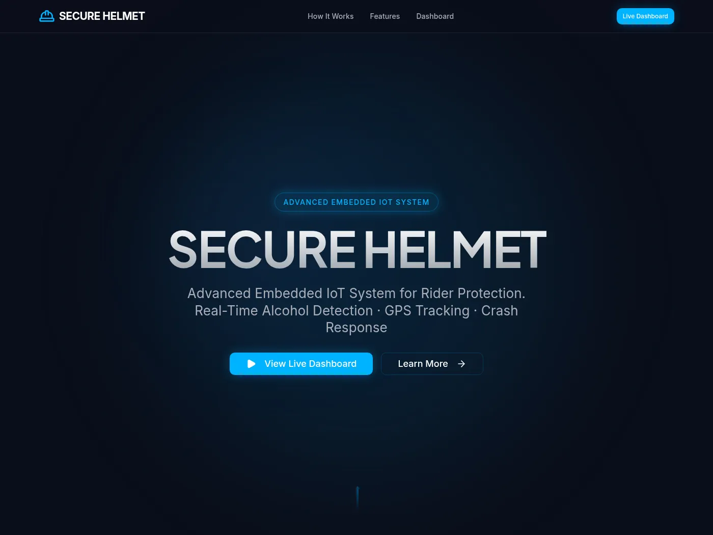 Secure Helmet Web App