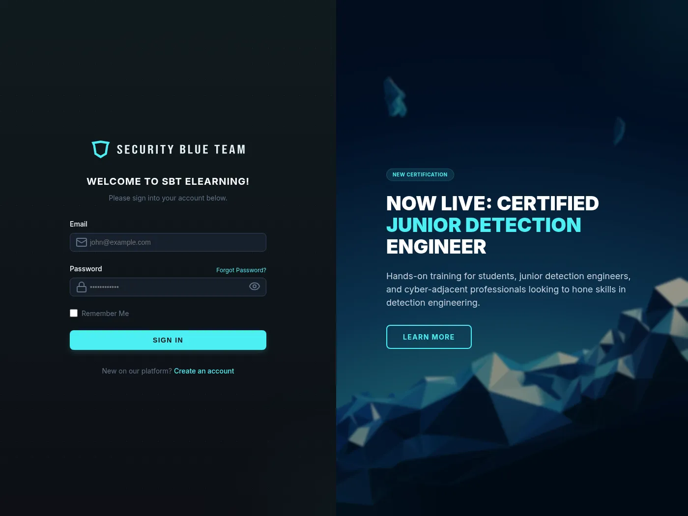 SecureBlue Login Clone