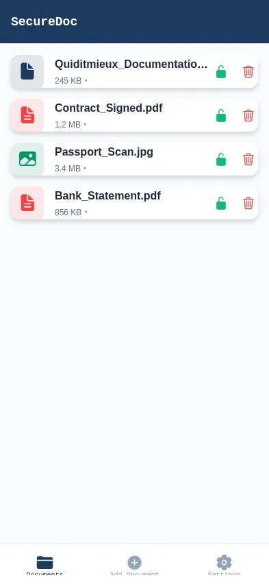 SecureDoc Mobile