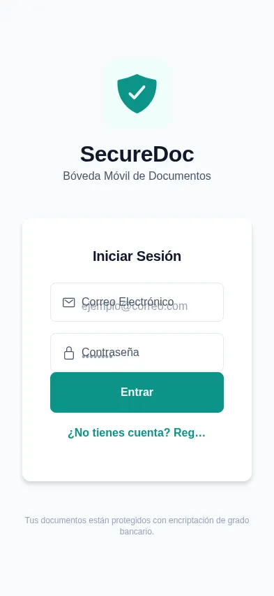 SecureDoc Mobile Vault