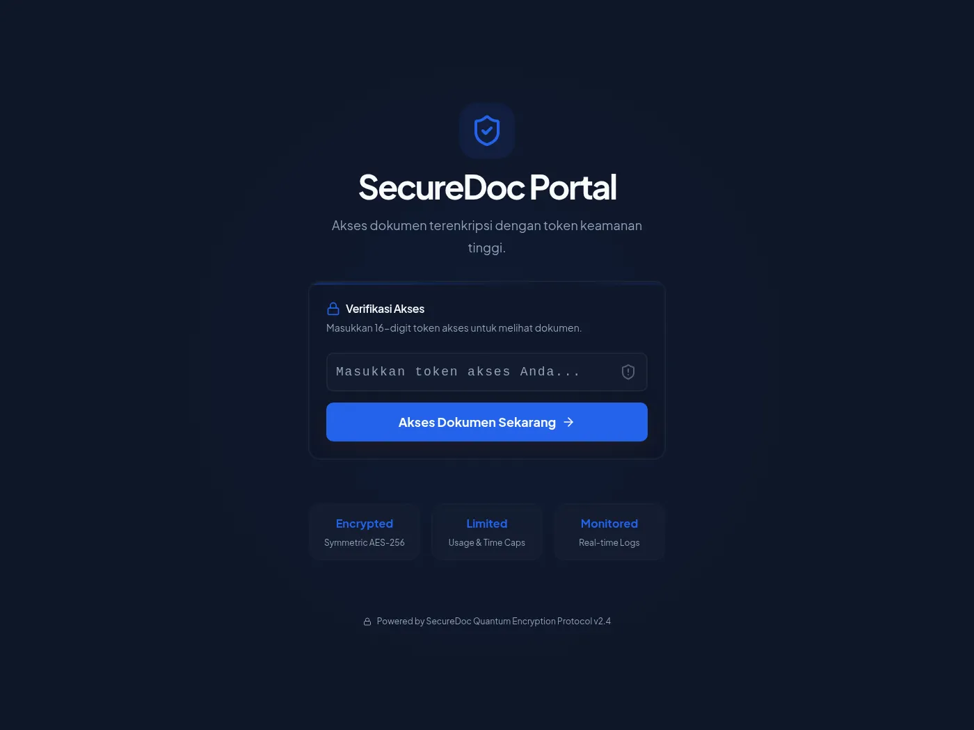 SecureDoc Portal