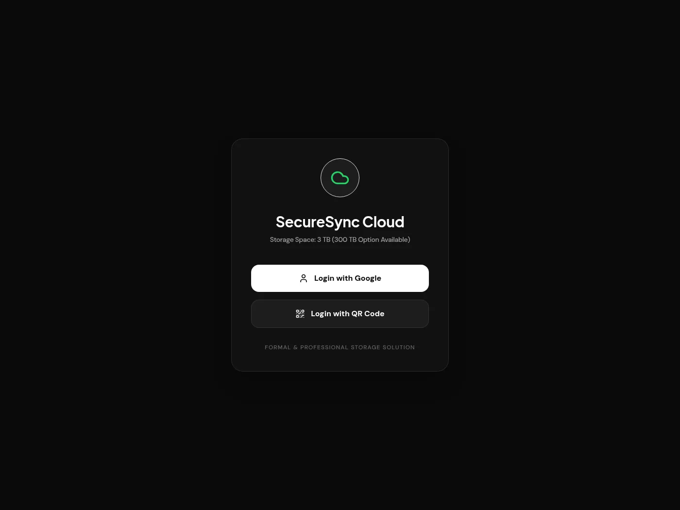 SecureSync Cloud Storage