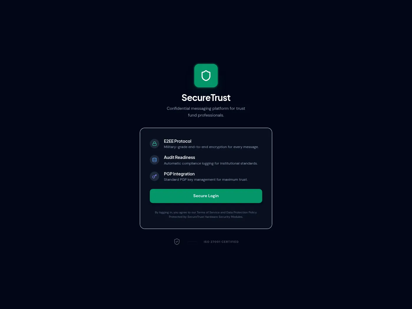 SecureTrust Messenger