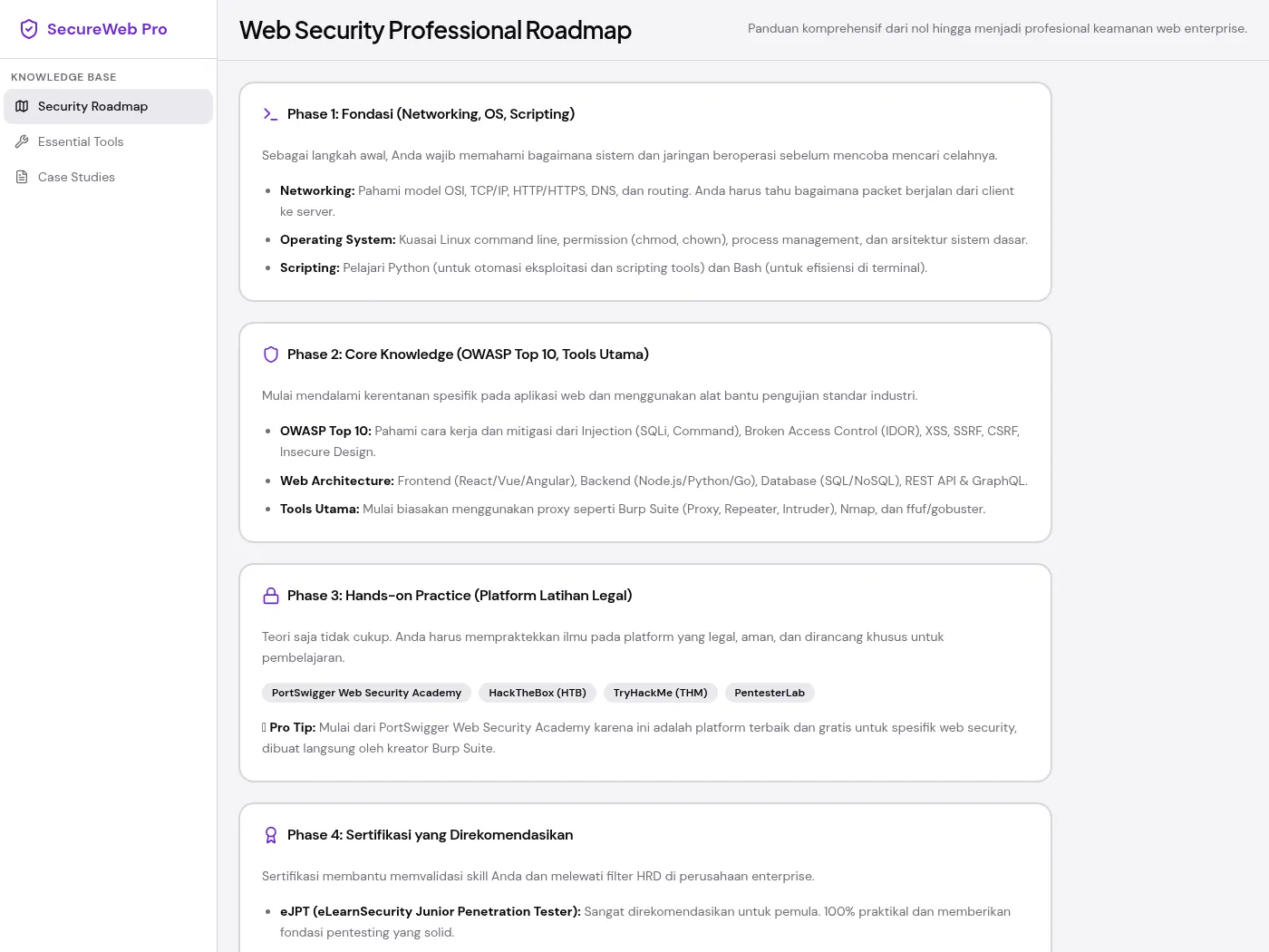 SecureWeb Pro Toolkit