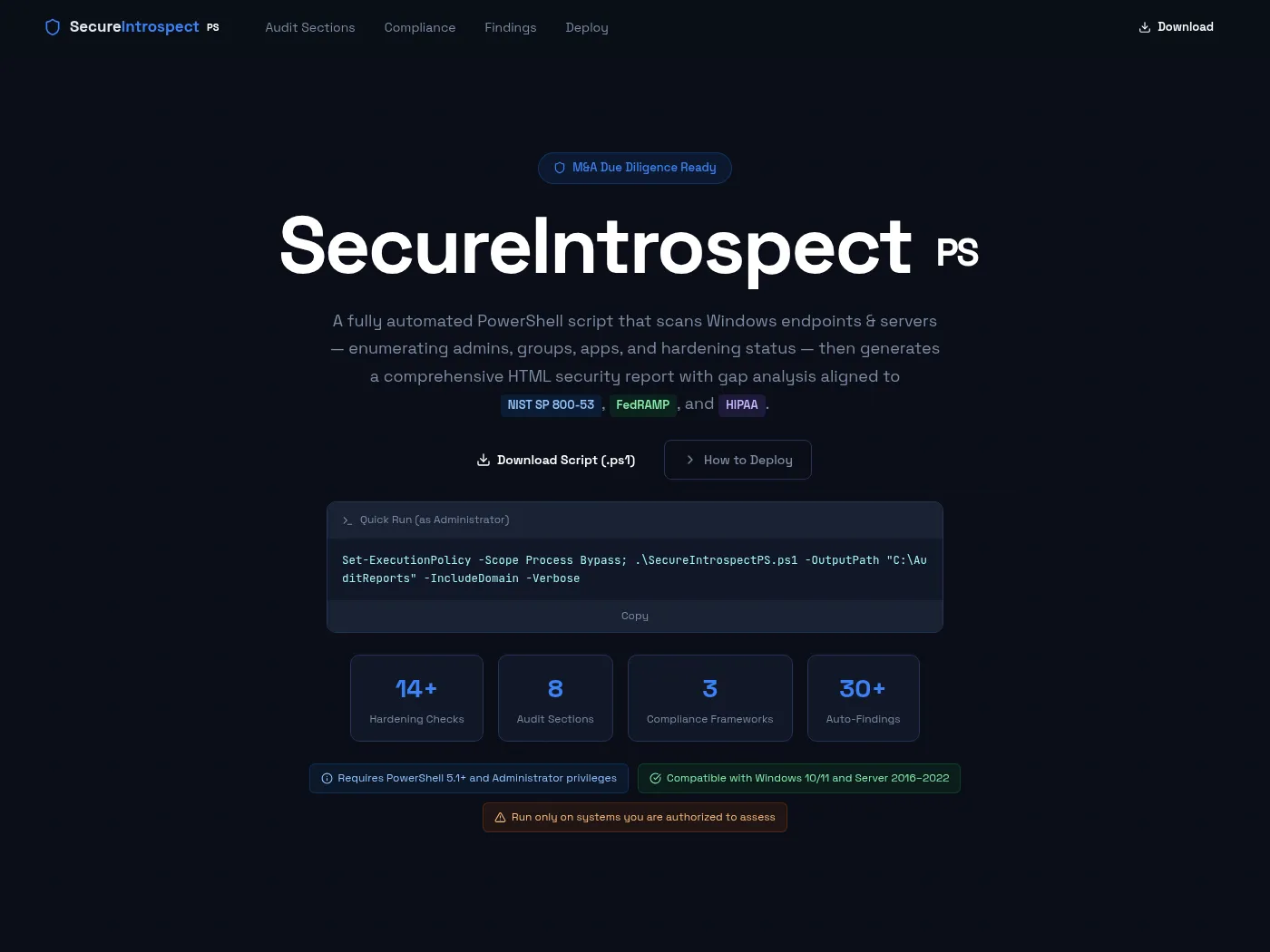 SecureIntrospectPS Report