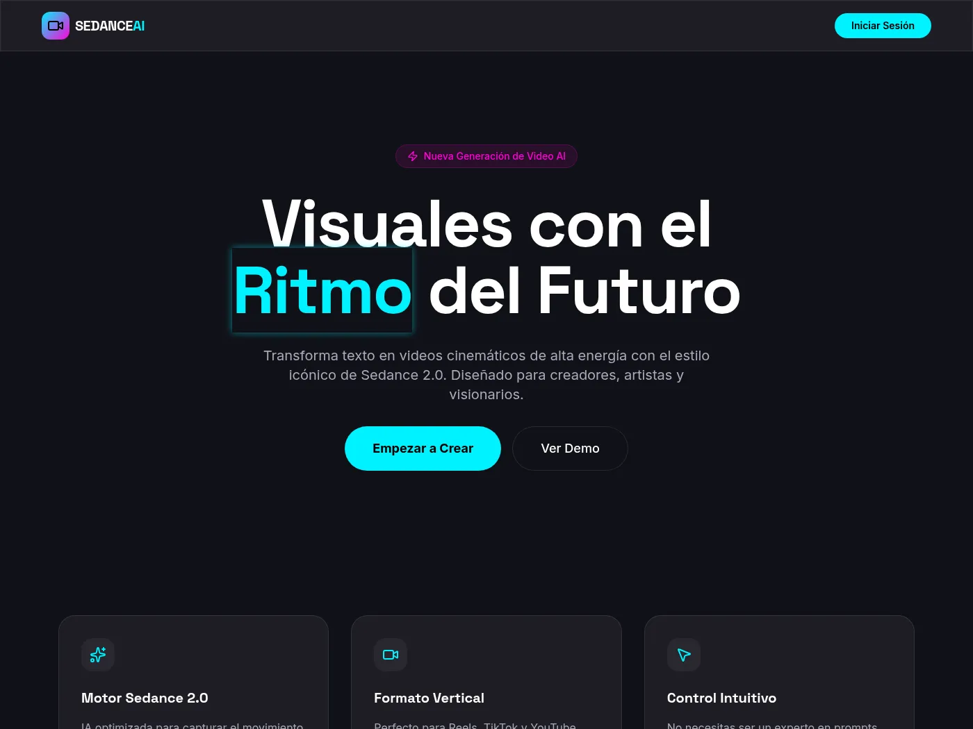Sedance Video AI