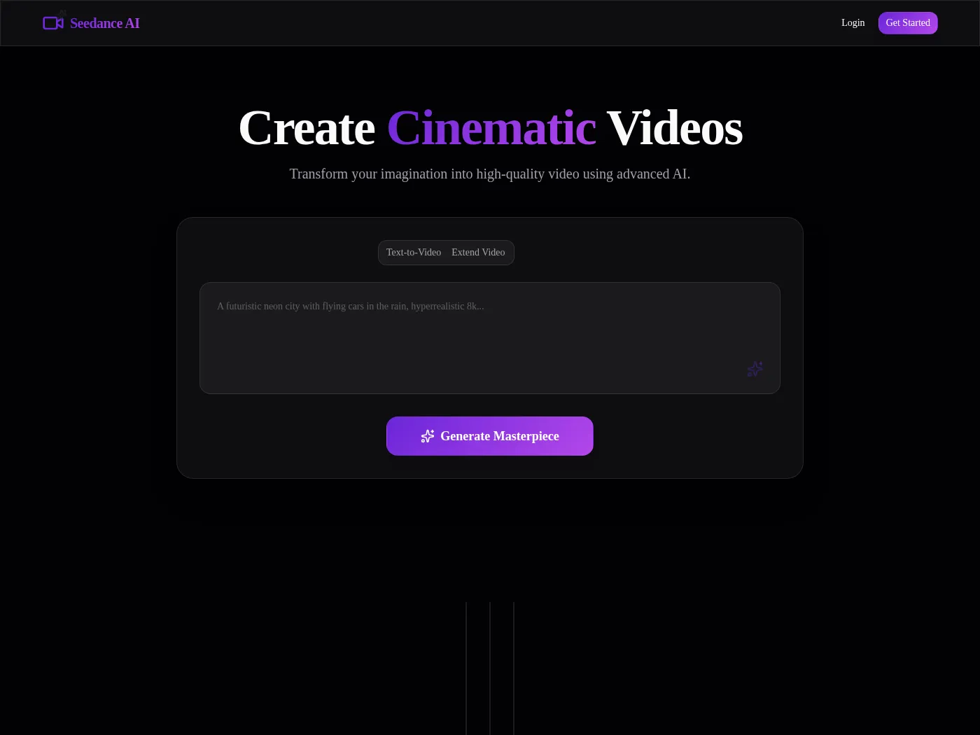 Seedance Video Generator