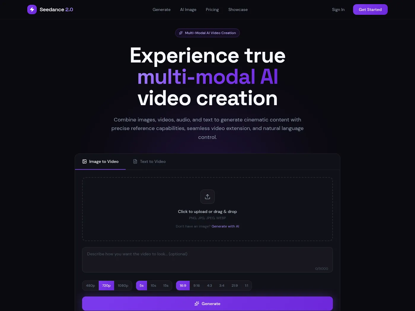 Seedance2 AI Clone