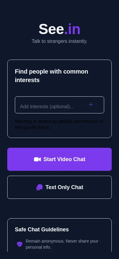 See.in Video Chat