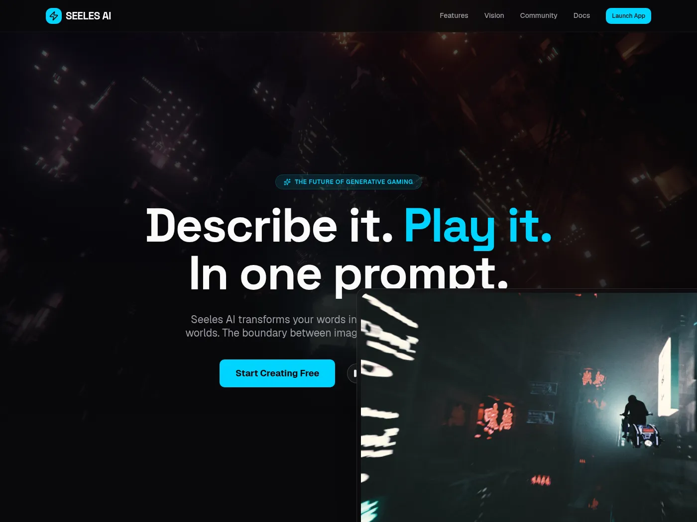Seeles AI Landing