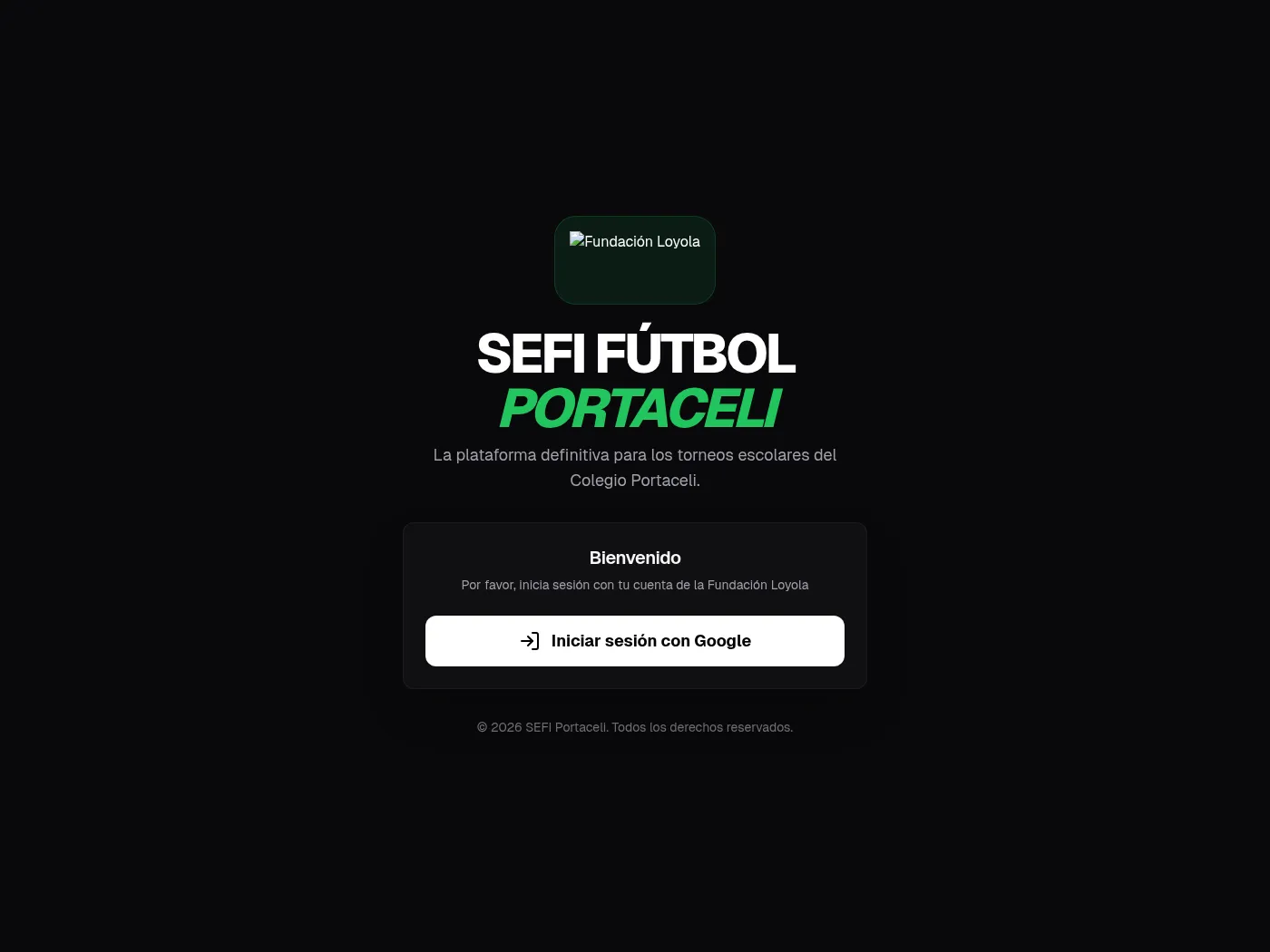 SEFI Fútbol Portaceli