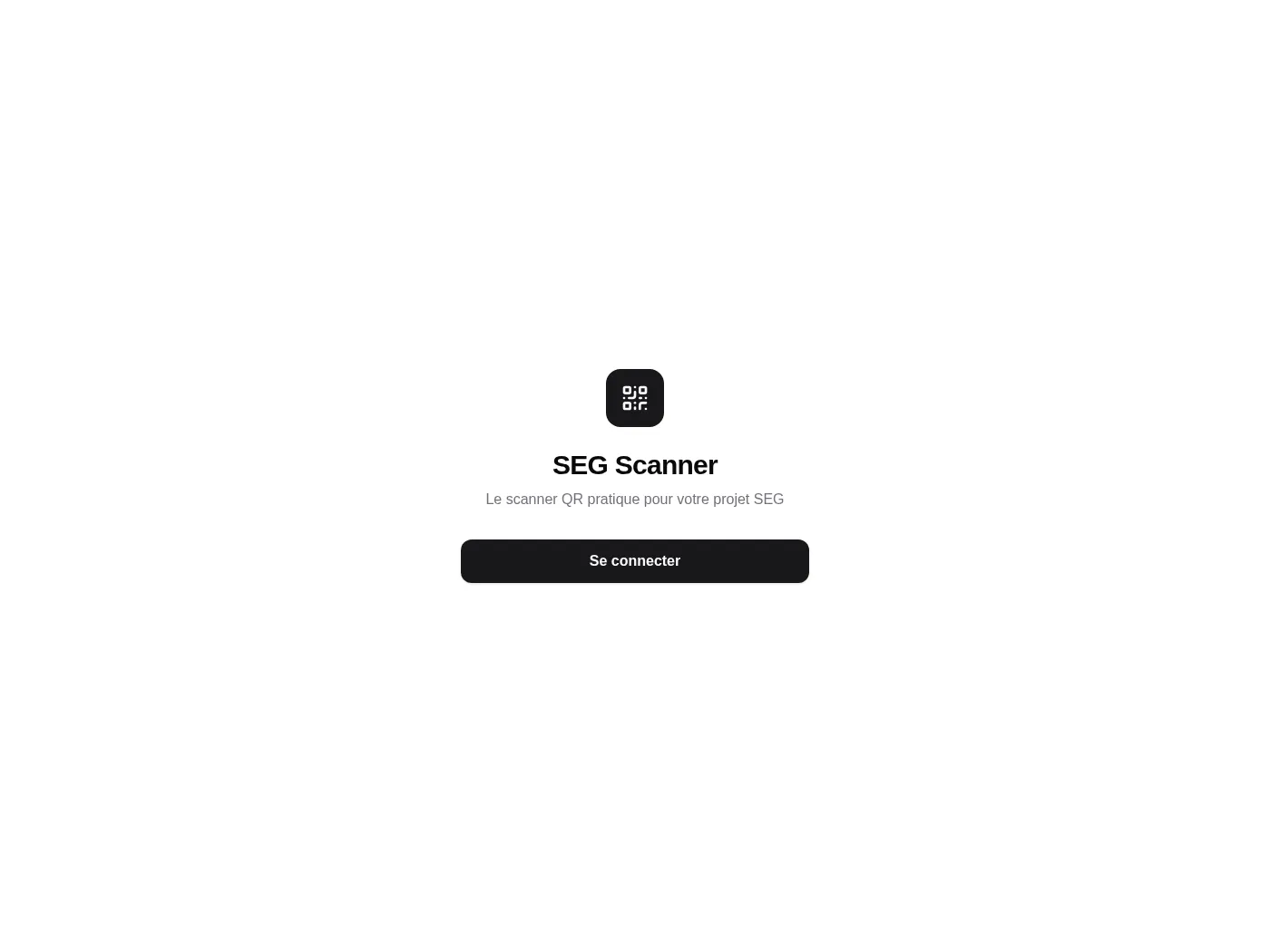 SEG Practical QR Scanner