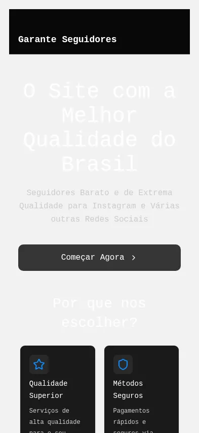 Garanta Seguidores Clone