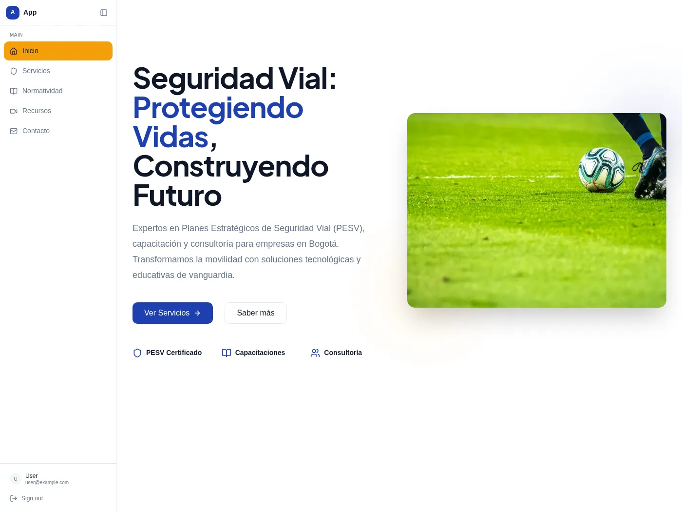 SegurVial Web Portal