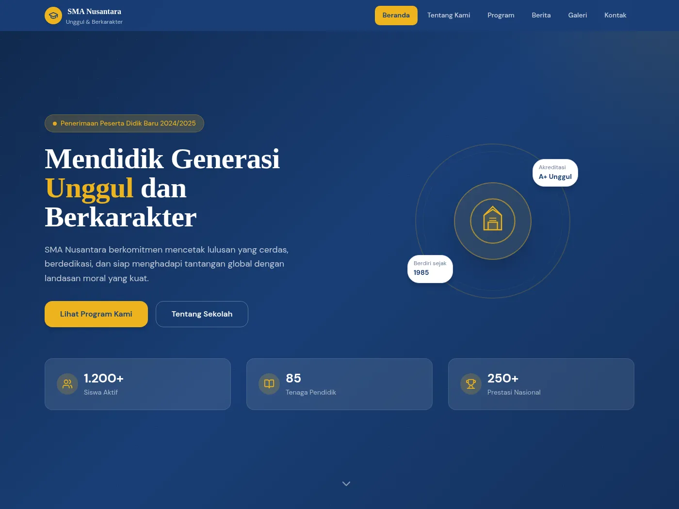 Sekolah Web Portal