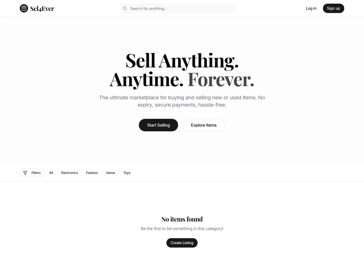 Sel4Ever Marketplace