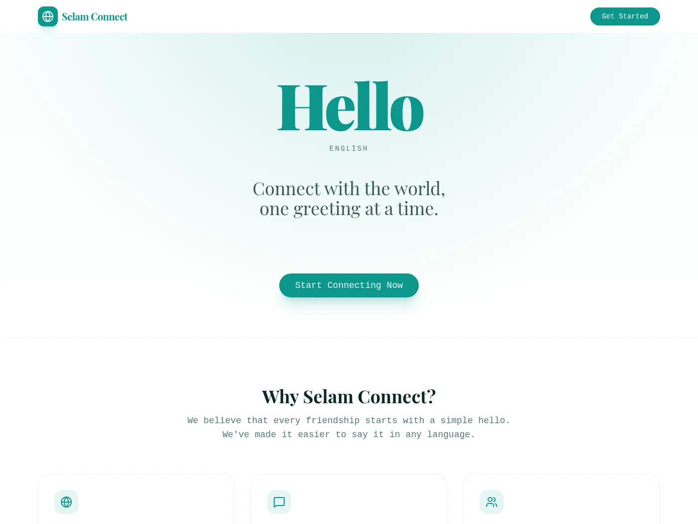Selam Connect