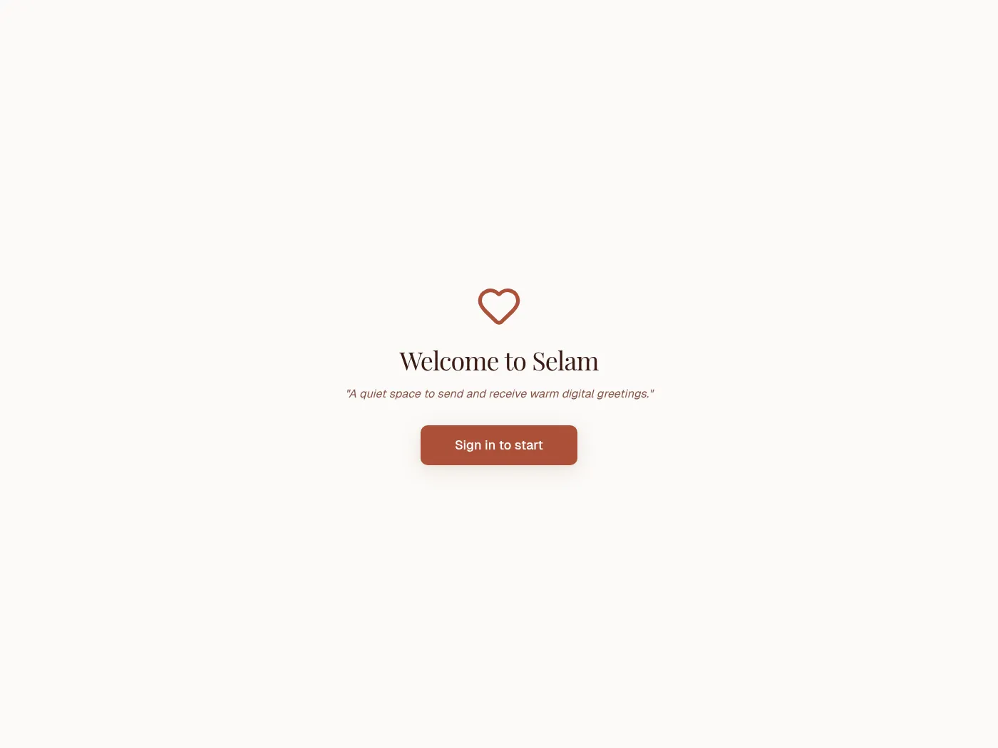 Selam Greetings