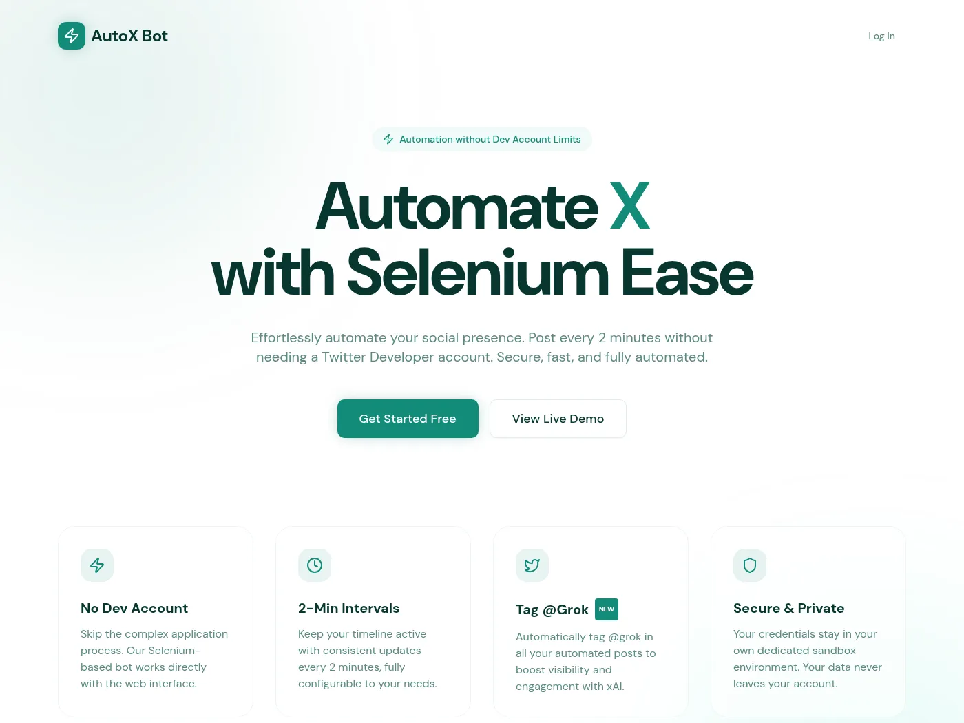 AutoX Tweet Bot