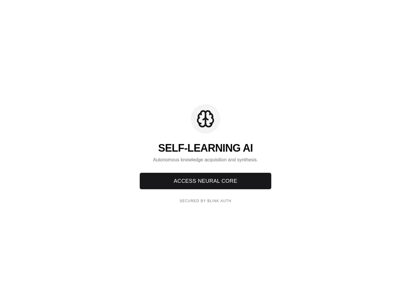 Self-Learning AI Agent