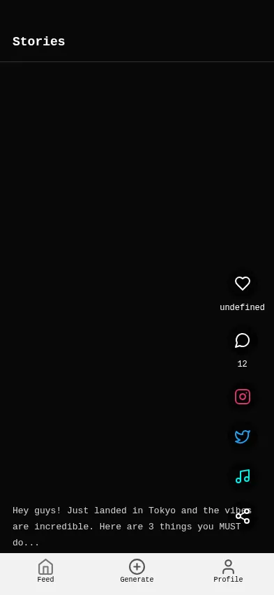 Selfie Storyteller AI