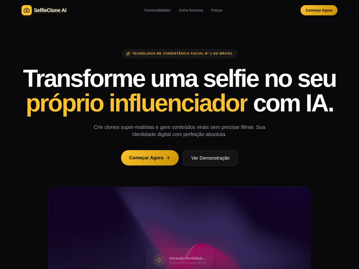 SelfieClone Influencer AI