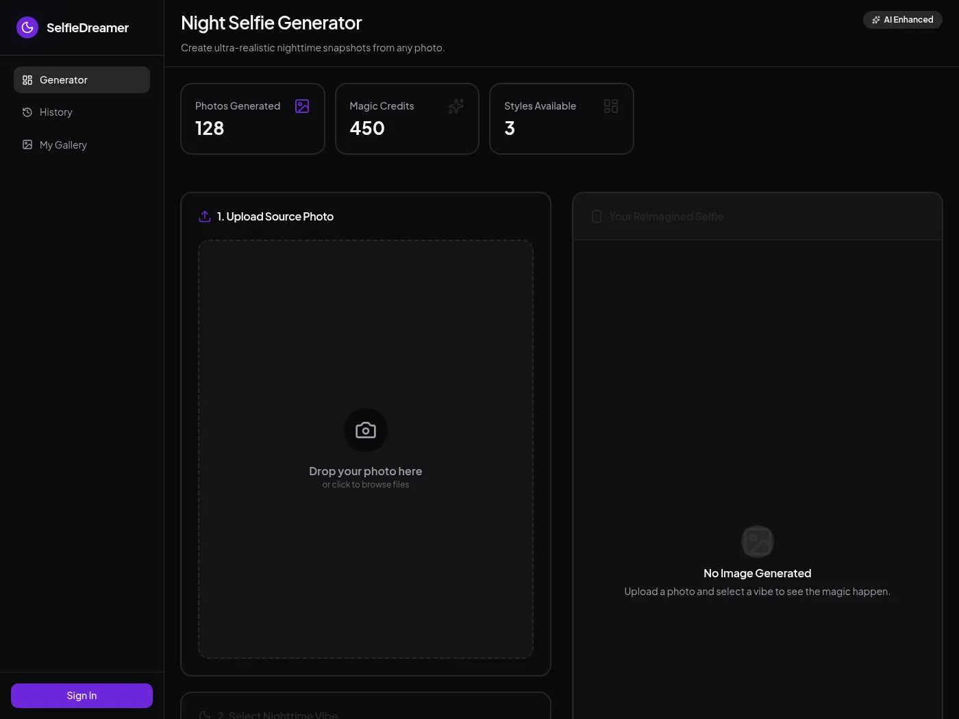 SelfieDreamer