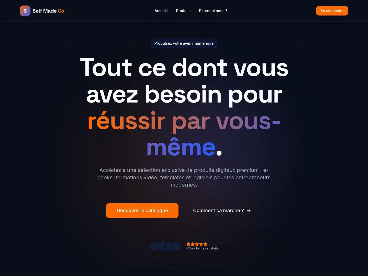 Self Made Webshop
