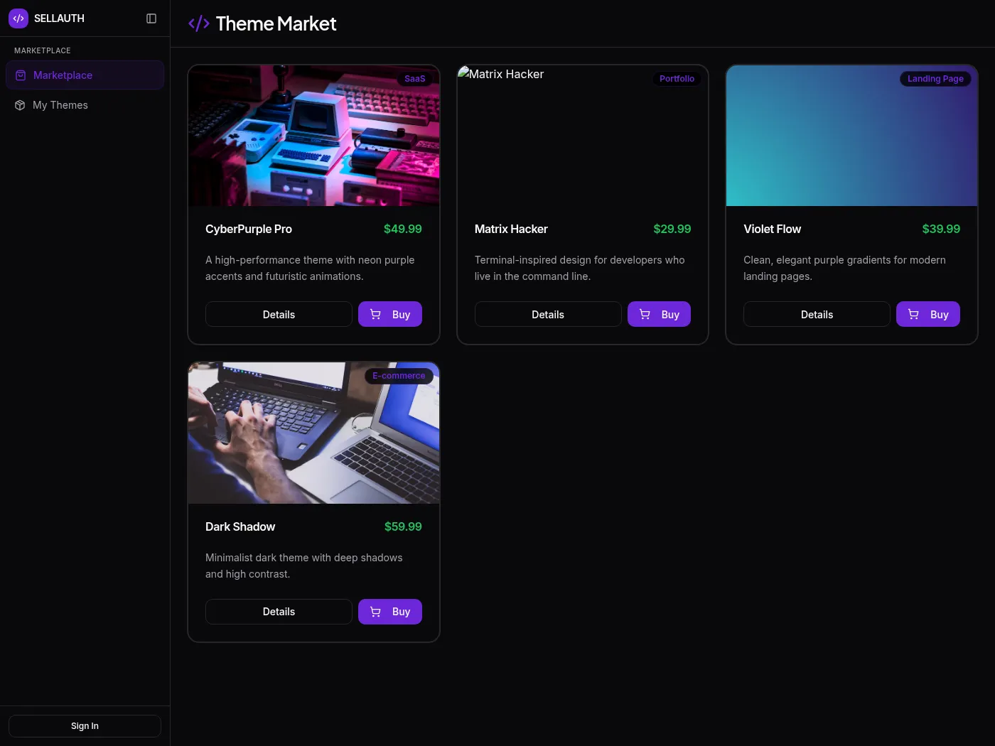 Sellauth Theme Market