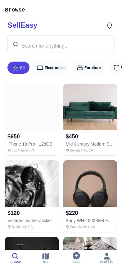 SellEasy Marketplace