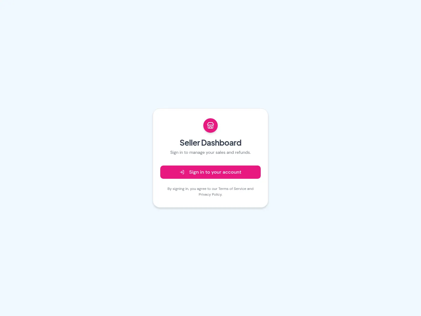 Seller Dashboard Pro