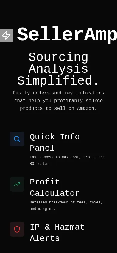 SellerAmp Clone