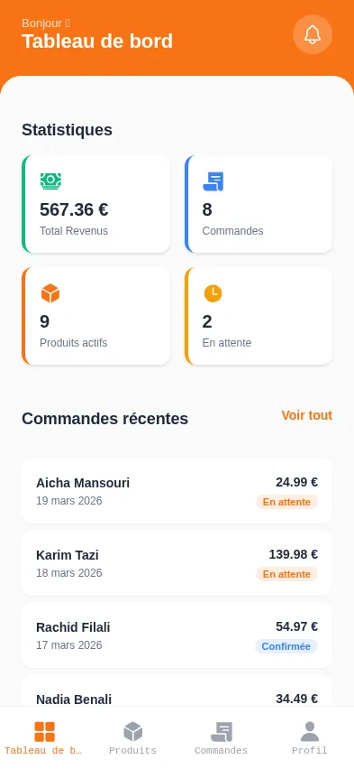 Eshop Sellers App