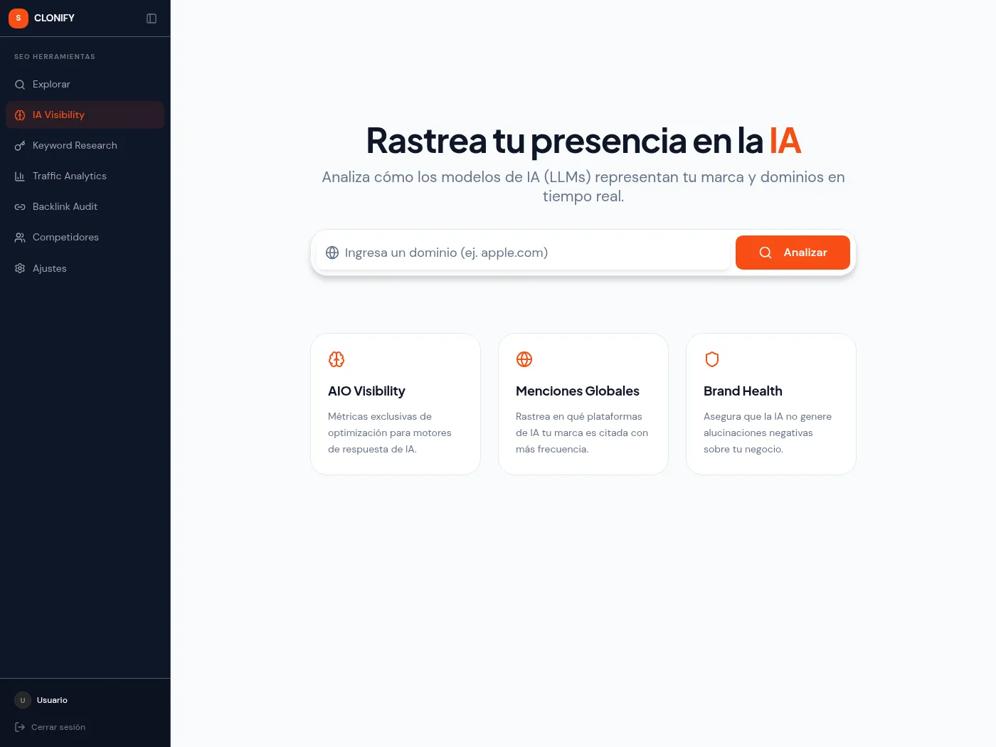 SEMrush Clonify