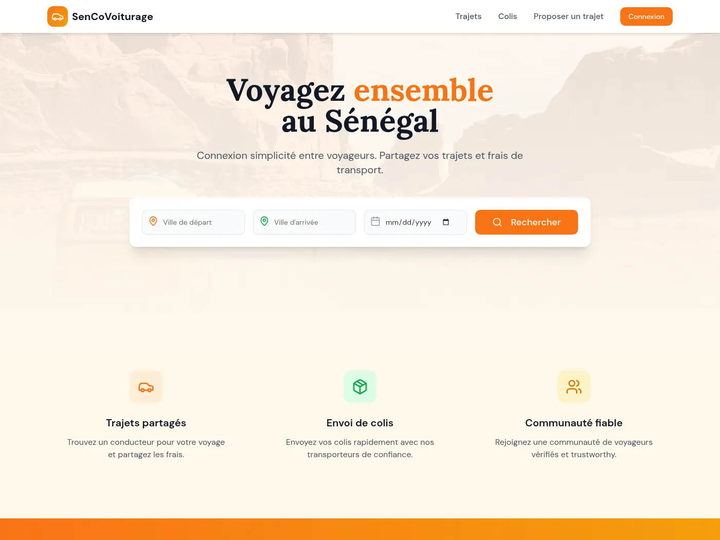 SenCoVoiturage Express