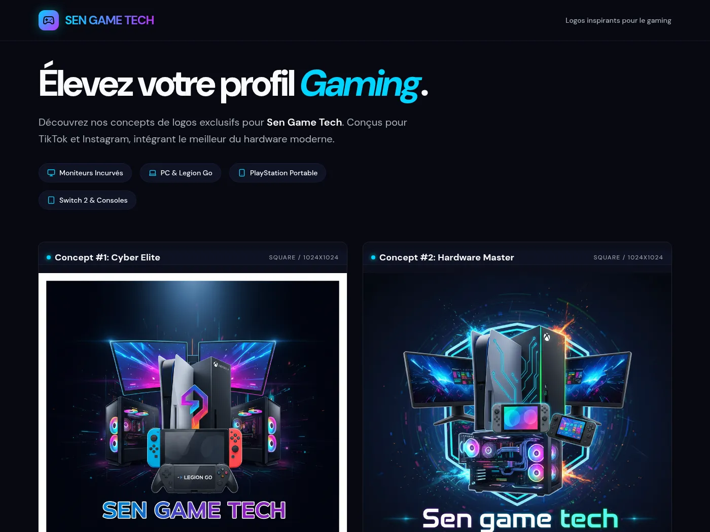 Sen Game Tech Logo