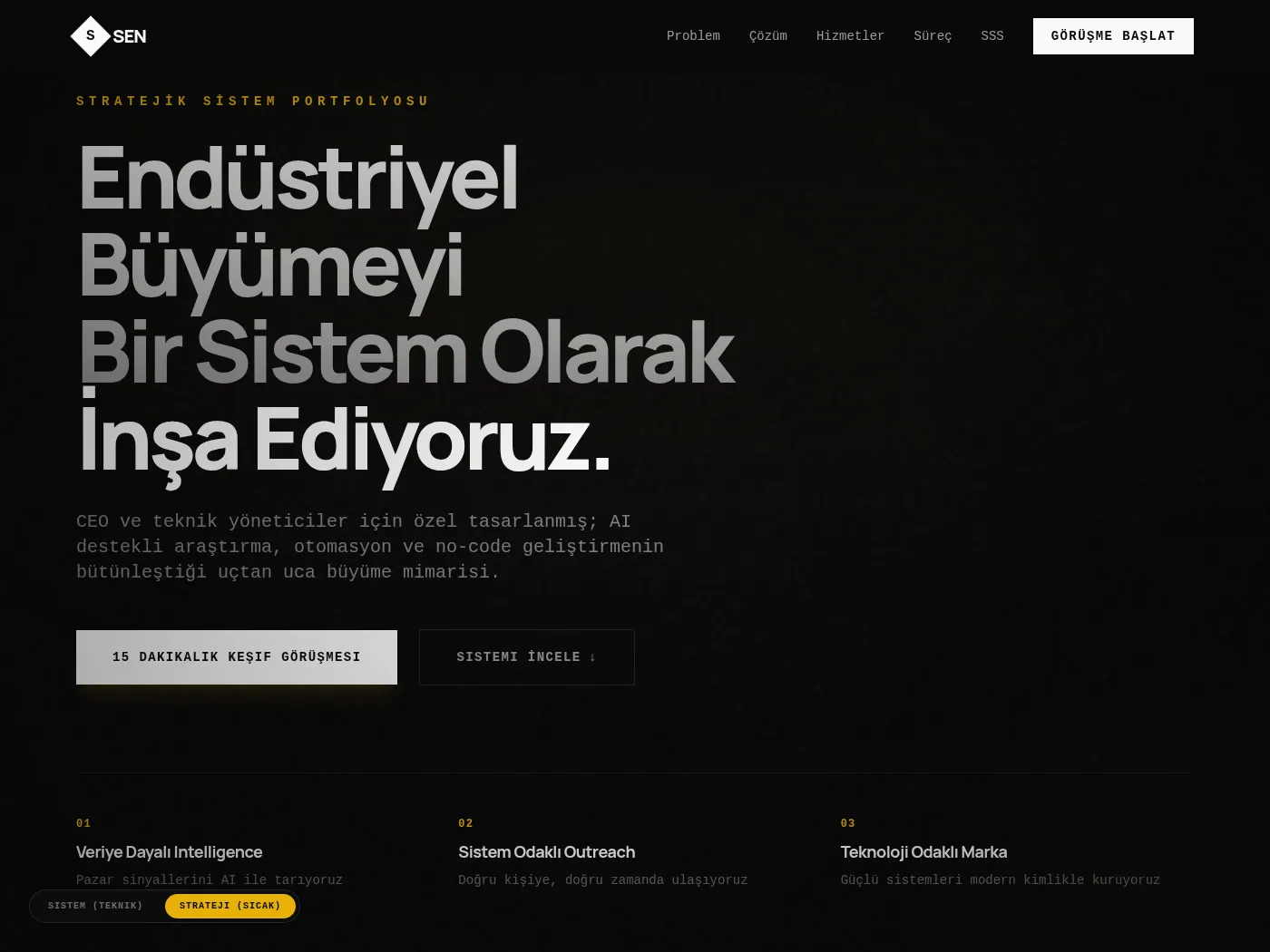 Sen Portfolio System