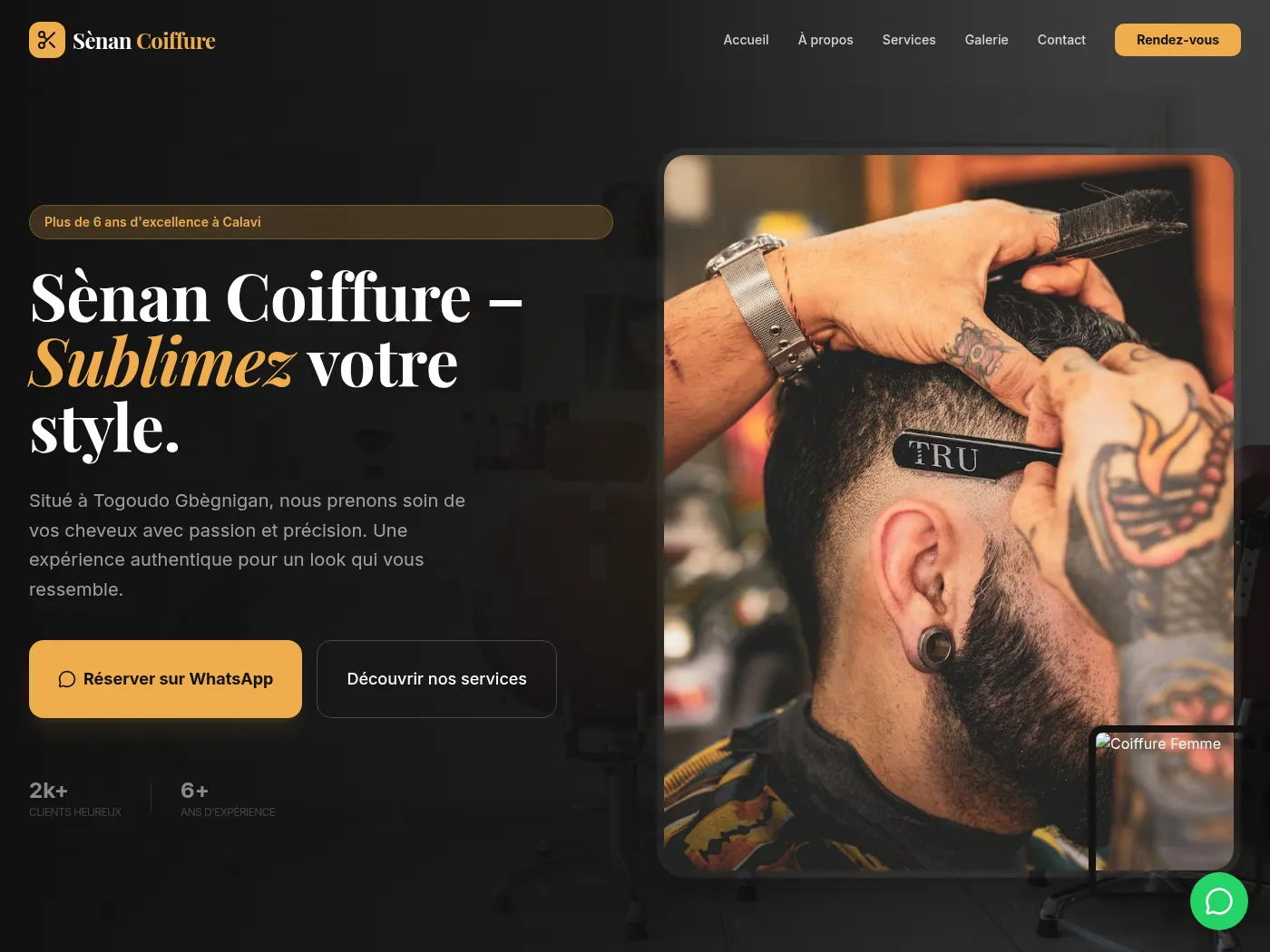 Sènan Coiffure Web