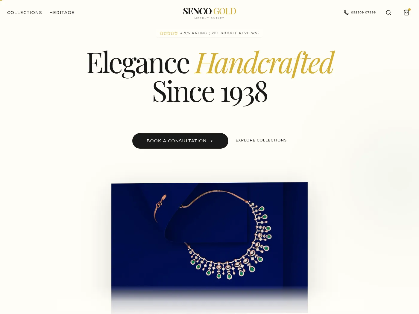 Senco Gold Luxe Landing