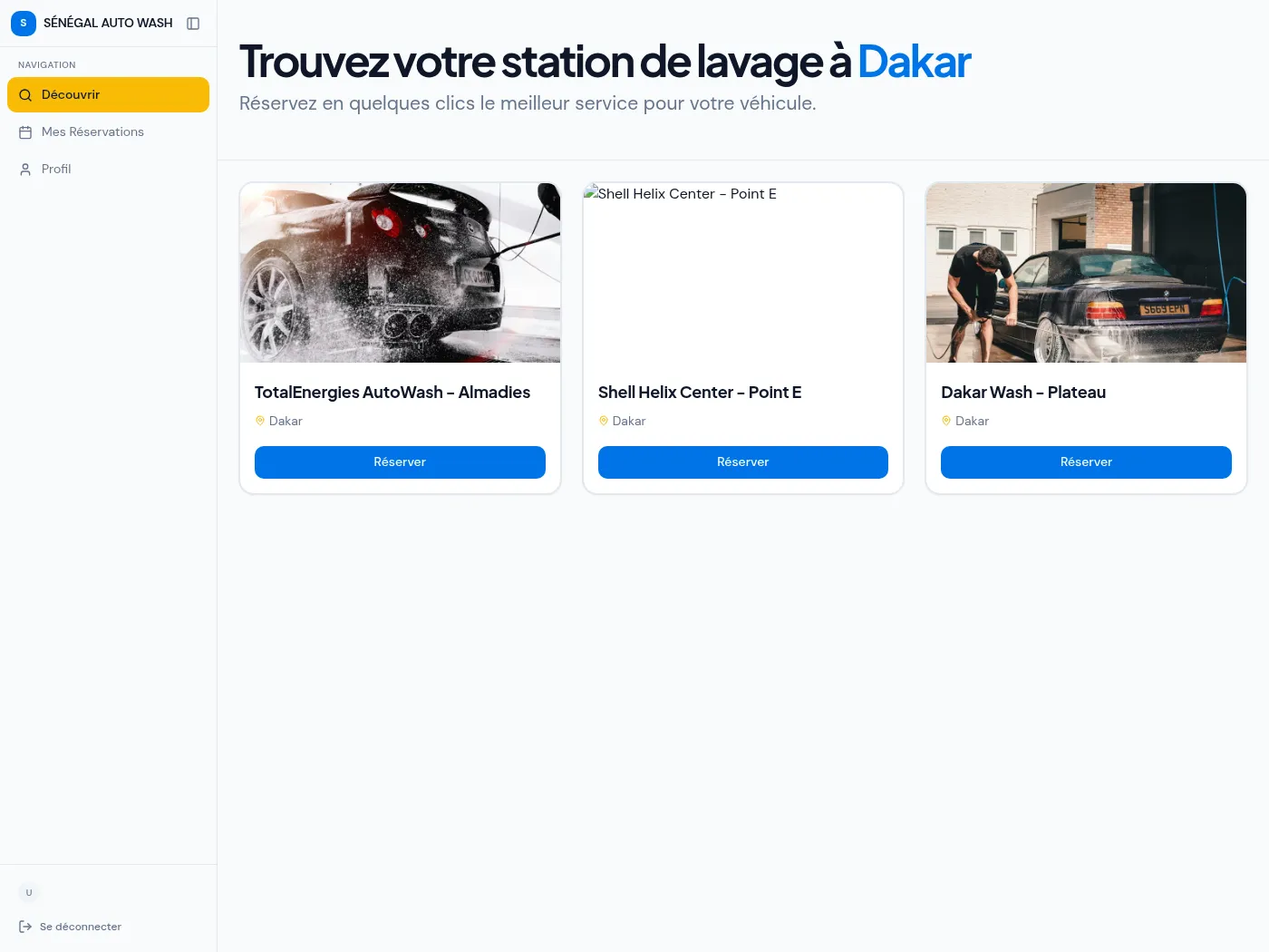 Sénégal Auto Wash