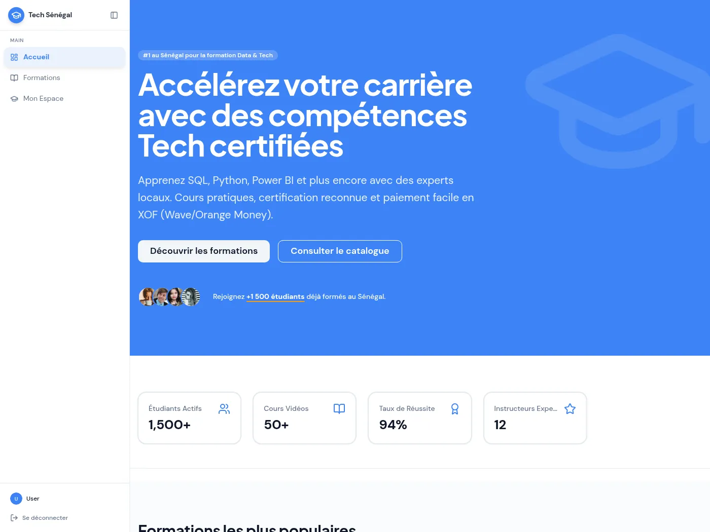 Formations Tech Sénégal