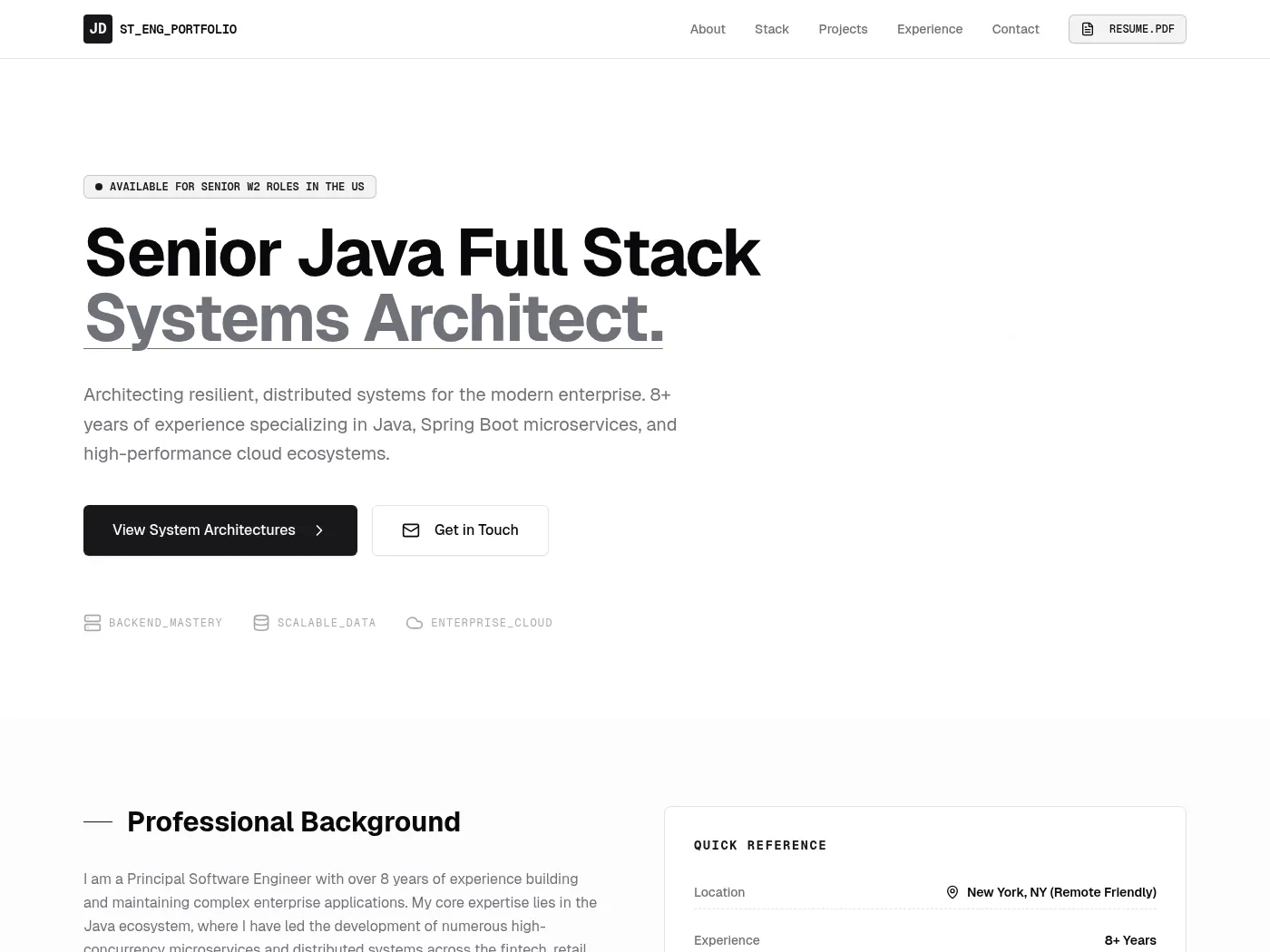 Credible Dev Portfolio