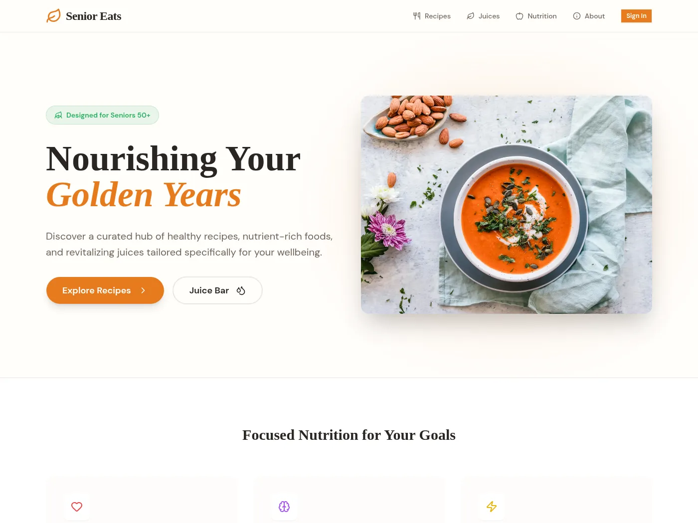 Senior Eats Hub